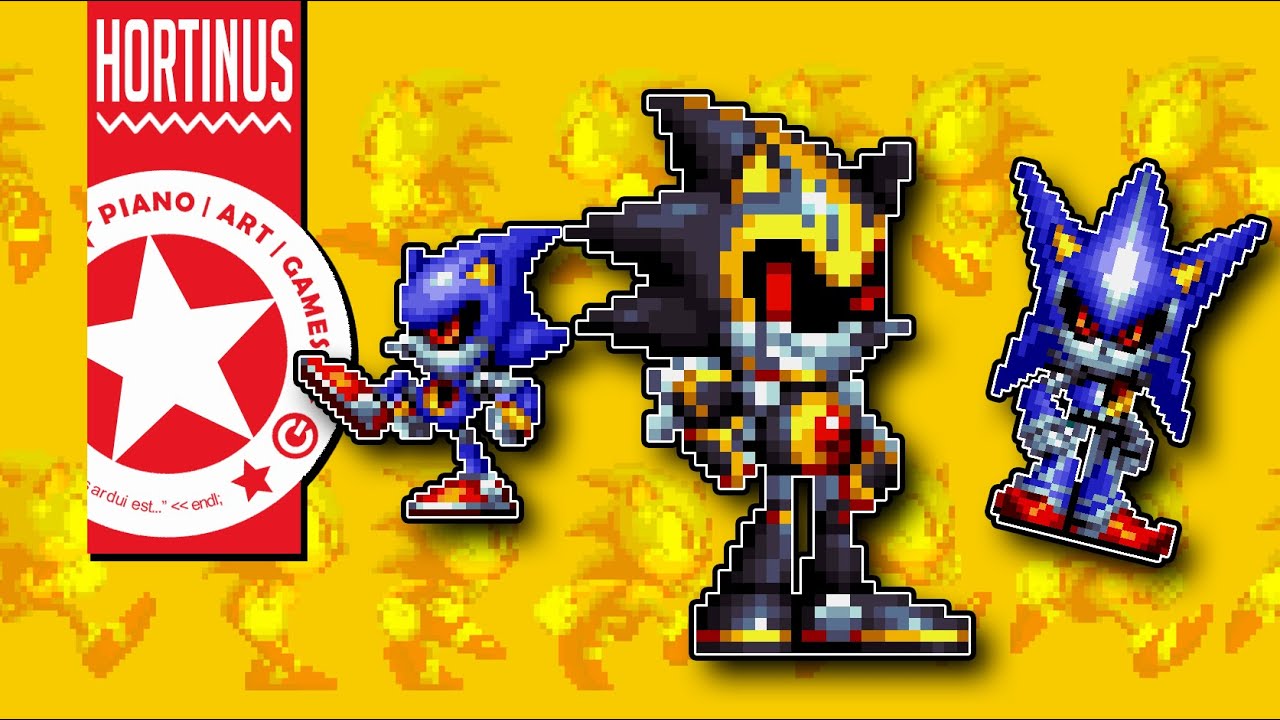 Shard the Metal Sonic | Sonic Mania Style Sprite - YouTube