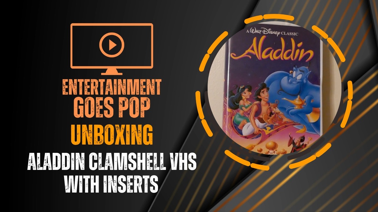 Opening the Aladdin VHS | 1993 Disney Release with Inserts - YouTube