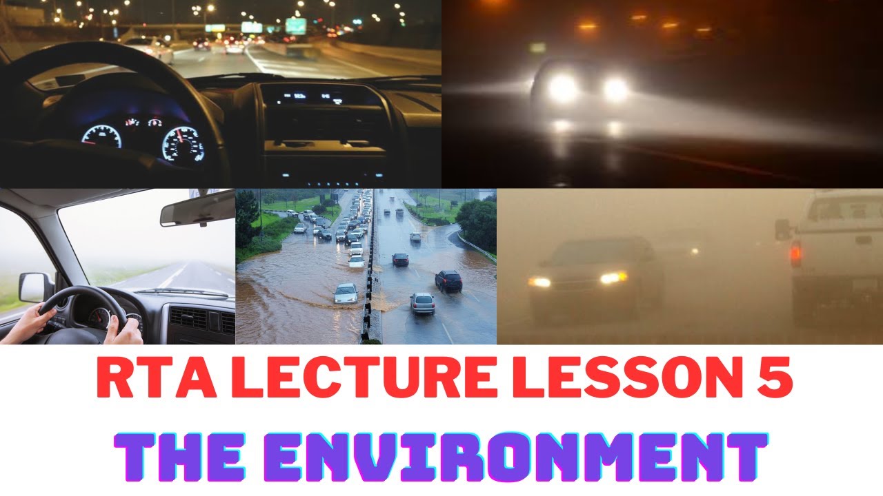 RTA Lecture Lesson 5 | The Environment| Online Lesson | Pc & Mobile ...