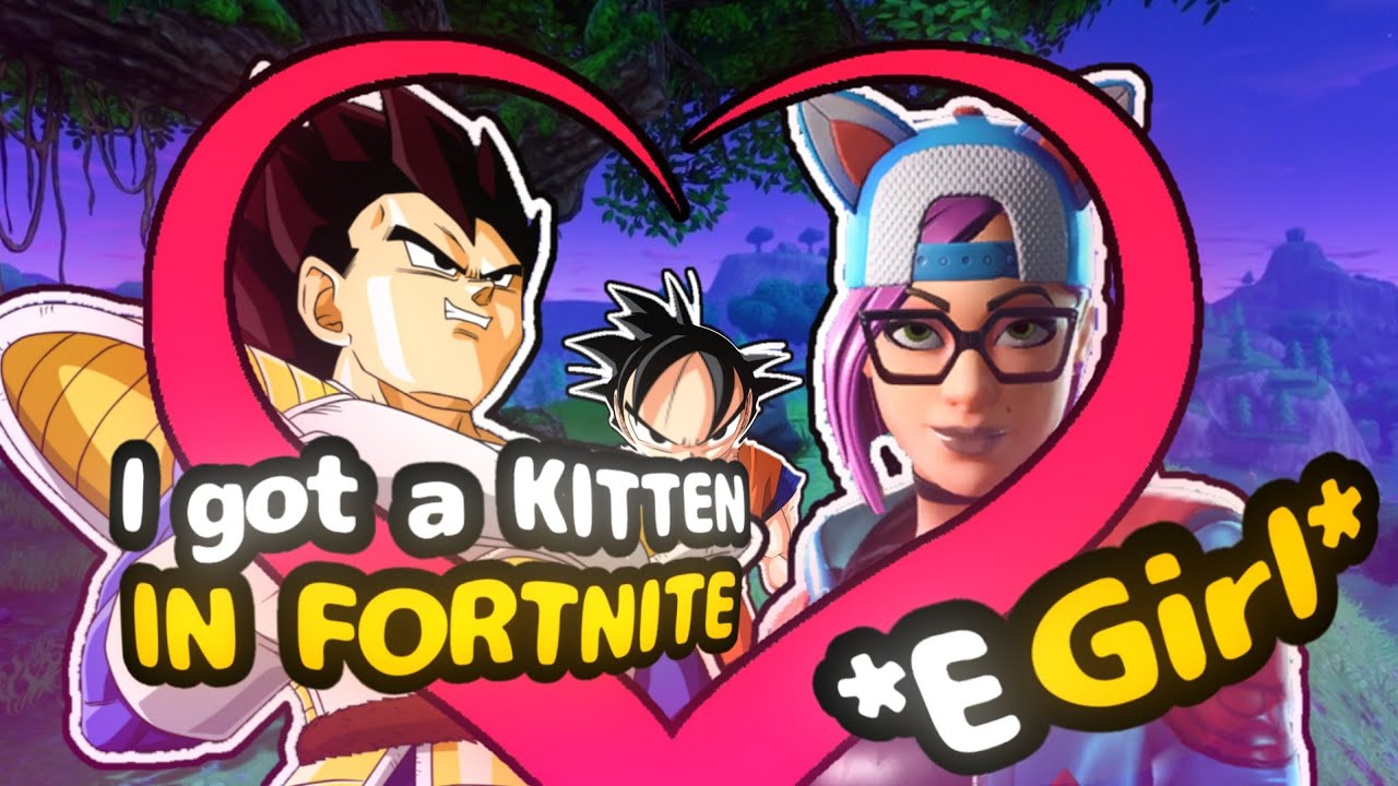 Vegeta Gets A Fortnite Egirl With Kakarot Fortnite Youtube