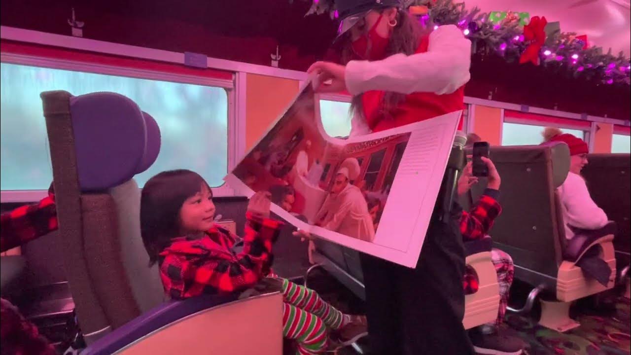 Polar Express Story | Polar Express TRain Ride | Christmas 2022 - YouTube