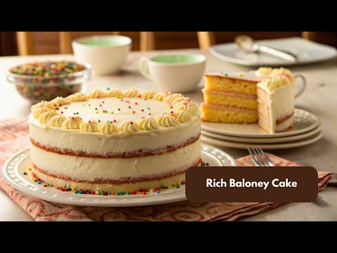 Rich Baloney Cake | A Savory Southern Classic! - YouTube