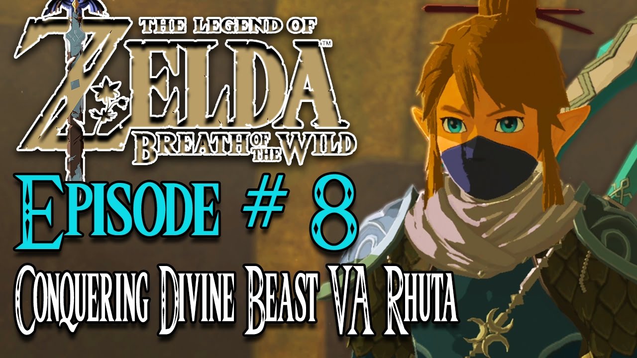 The Legend of Zelda Breath of The Wild Walkthrough #8 - TIME TO RESCUE ...