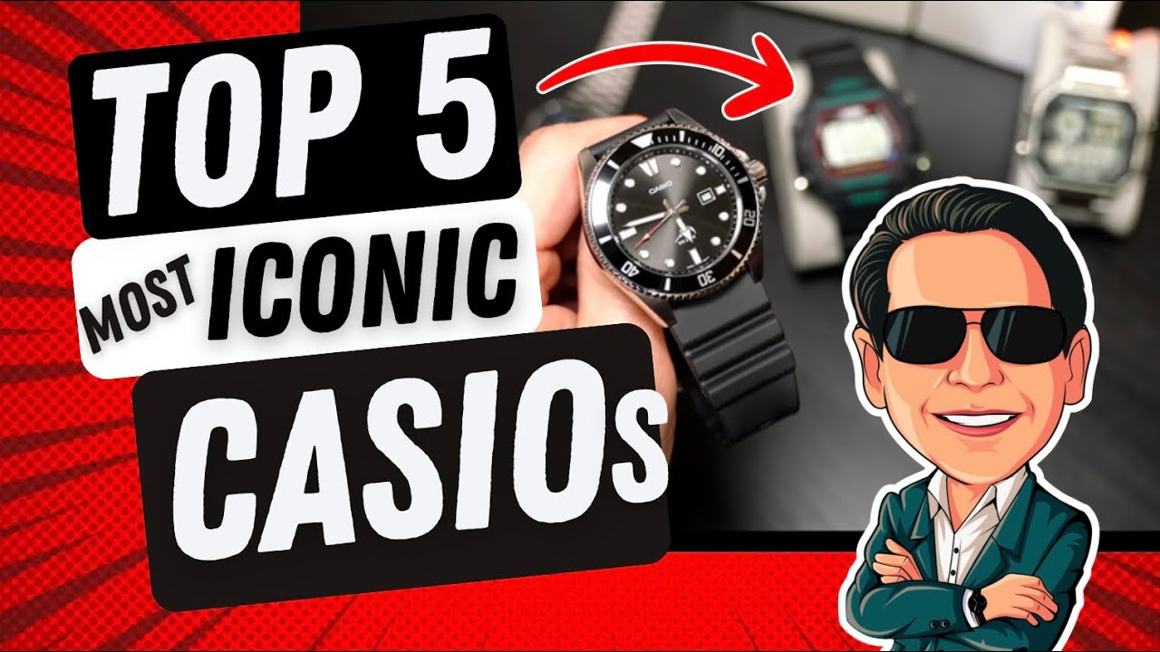 Top 5 Most Iconic Casio Watches - 2025 - YouTube