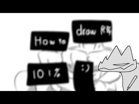 Ways to draw rule 34 - YouTube