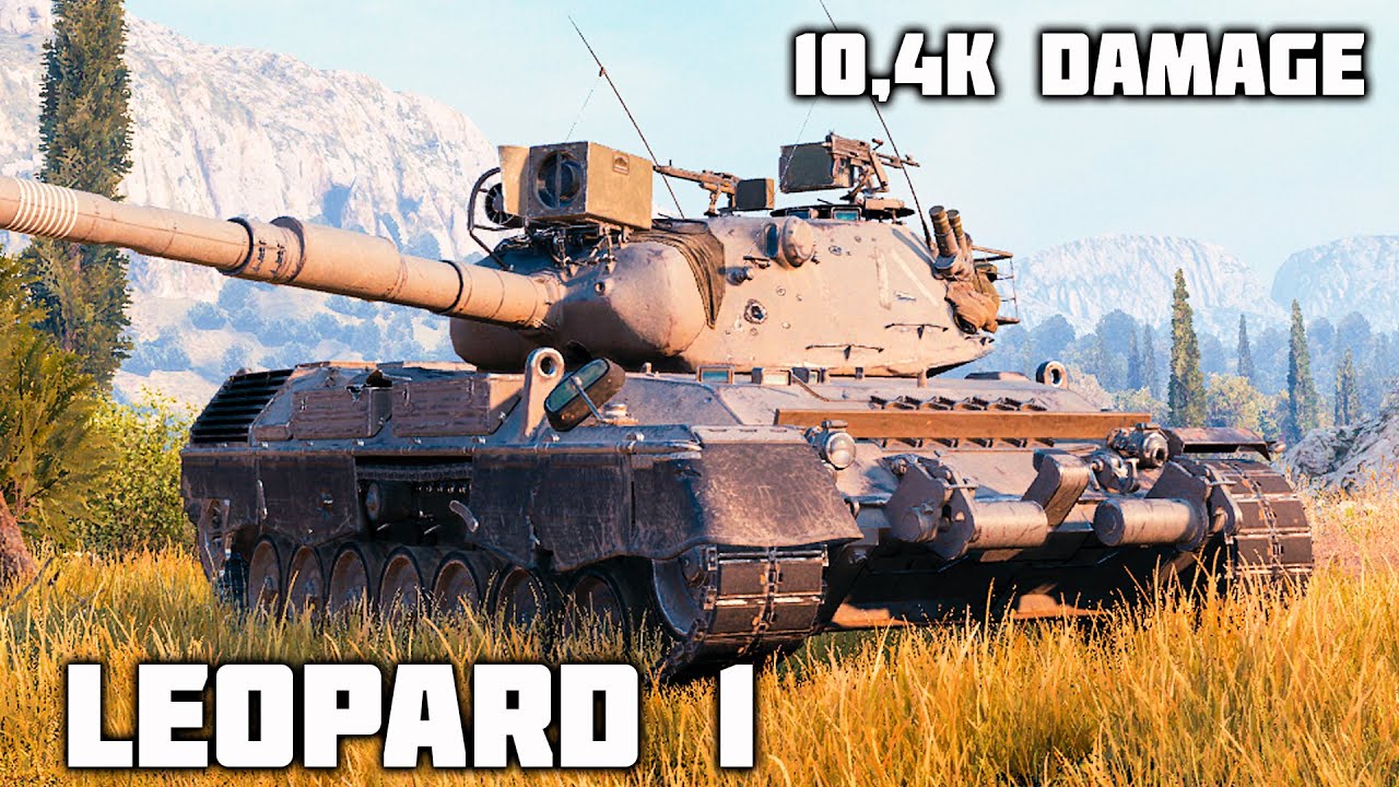 Leopard 1 WoT – 5Kills, 10,4K Damage - YouTube