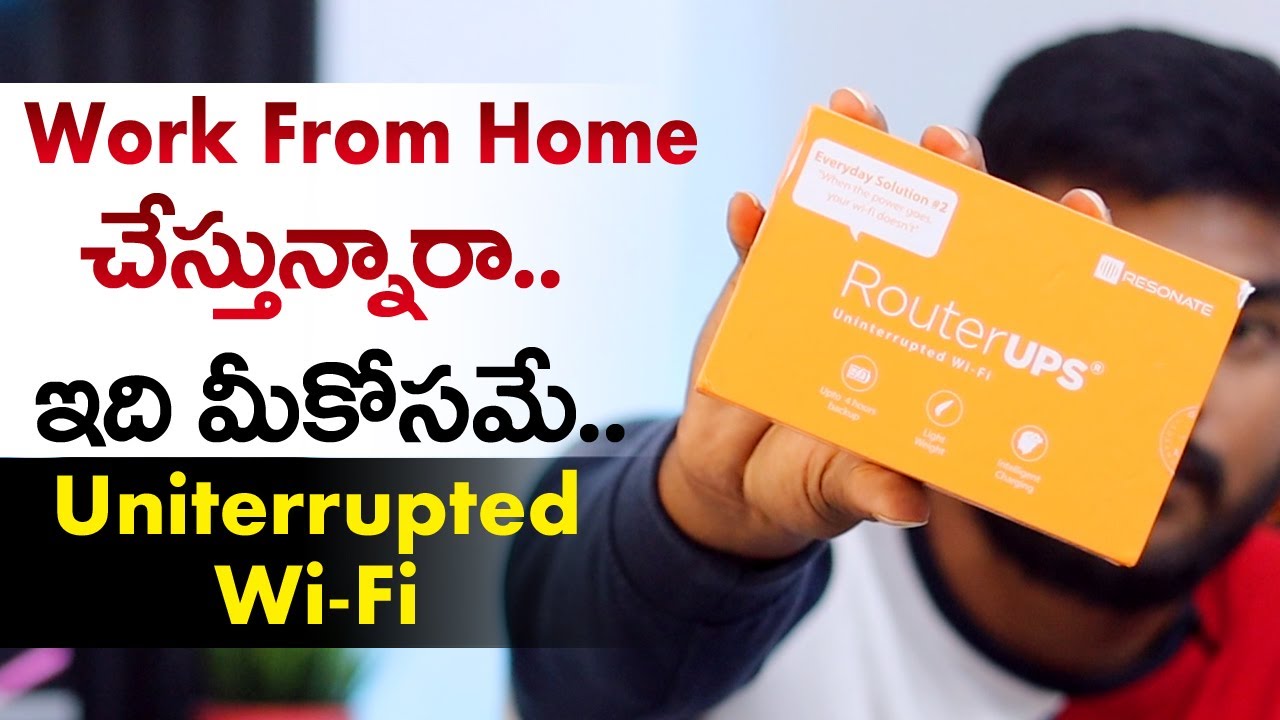 Resonate Router UPS Review || Best Gadget For Uninterrupted Wi-Fi - YouTube