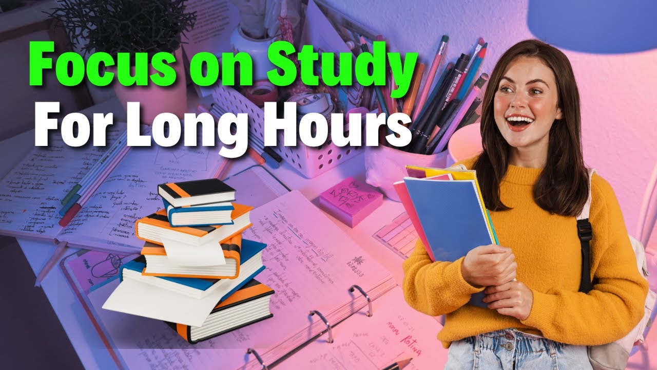 How to FOCUS on Studying for Long Hours and Avoid Distractions # ...