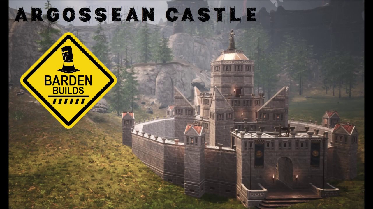 Conan Exiles: Argossean Castle (Speed Build) - YouTube