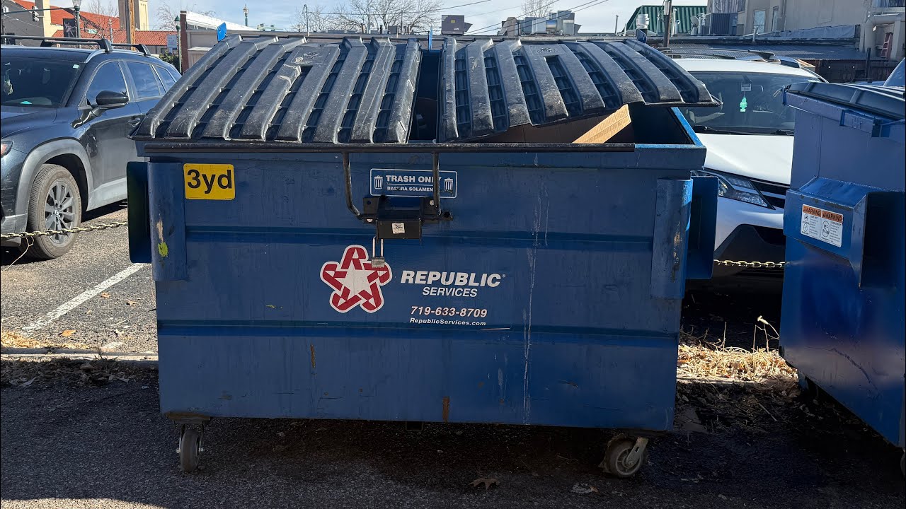 How To Open Republic Services Trash Can - Easy Guide! - YouTube