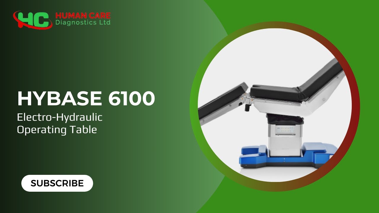 Hybase 6100 Electro-Hydraulic Operating Table | Human Care Diagnostics ...
