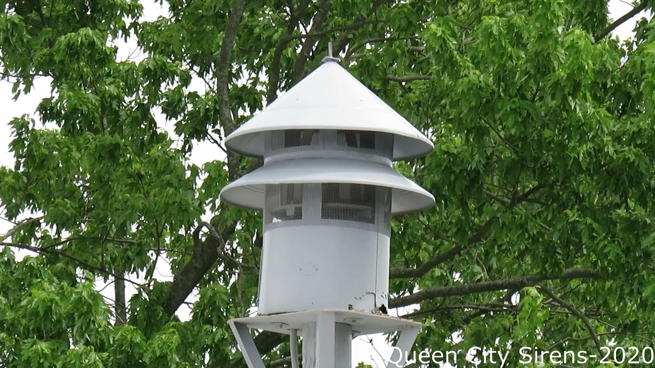 Federal Signal Model 3 (Attack/Wail) St. Johns, Ohio 5-23-20 (Read DESC ...