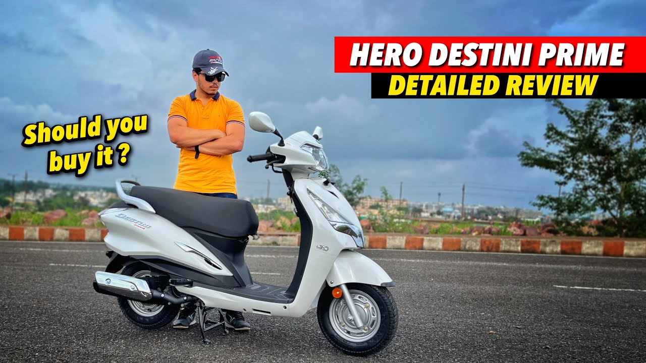 Hero Destini Prime Detailed Review | Best scooter in 125cc ? - YouTube