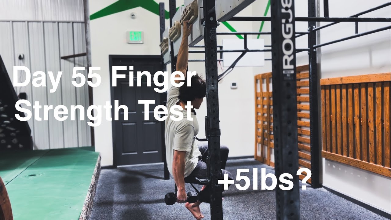V12(8A+) Training Day 55 Finger Strength Test + bonus Kilter V11 - YouTube