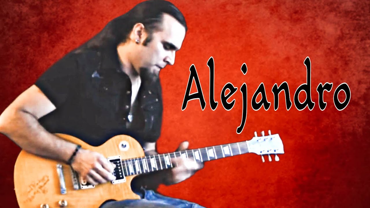 Lady Gaga - Alejandro - Instrumental Electric Guitar Cover - By Paul ...