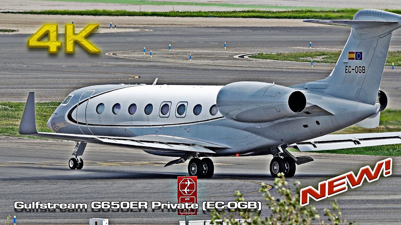 Gulfstream G650ER Private (EC-OGB) New! - YouTube