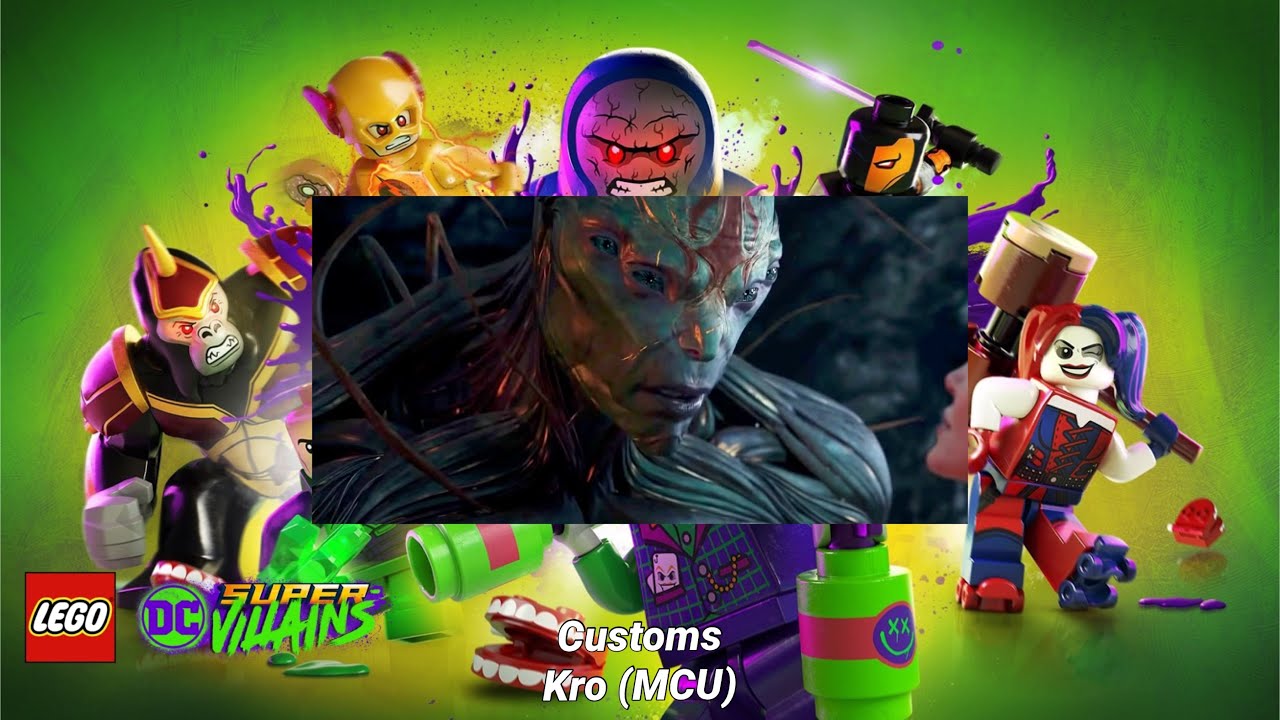 (FOR KIDS) LEGO DC Super Villains customs- Kro (MCU) - YouTube