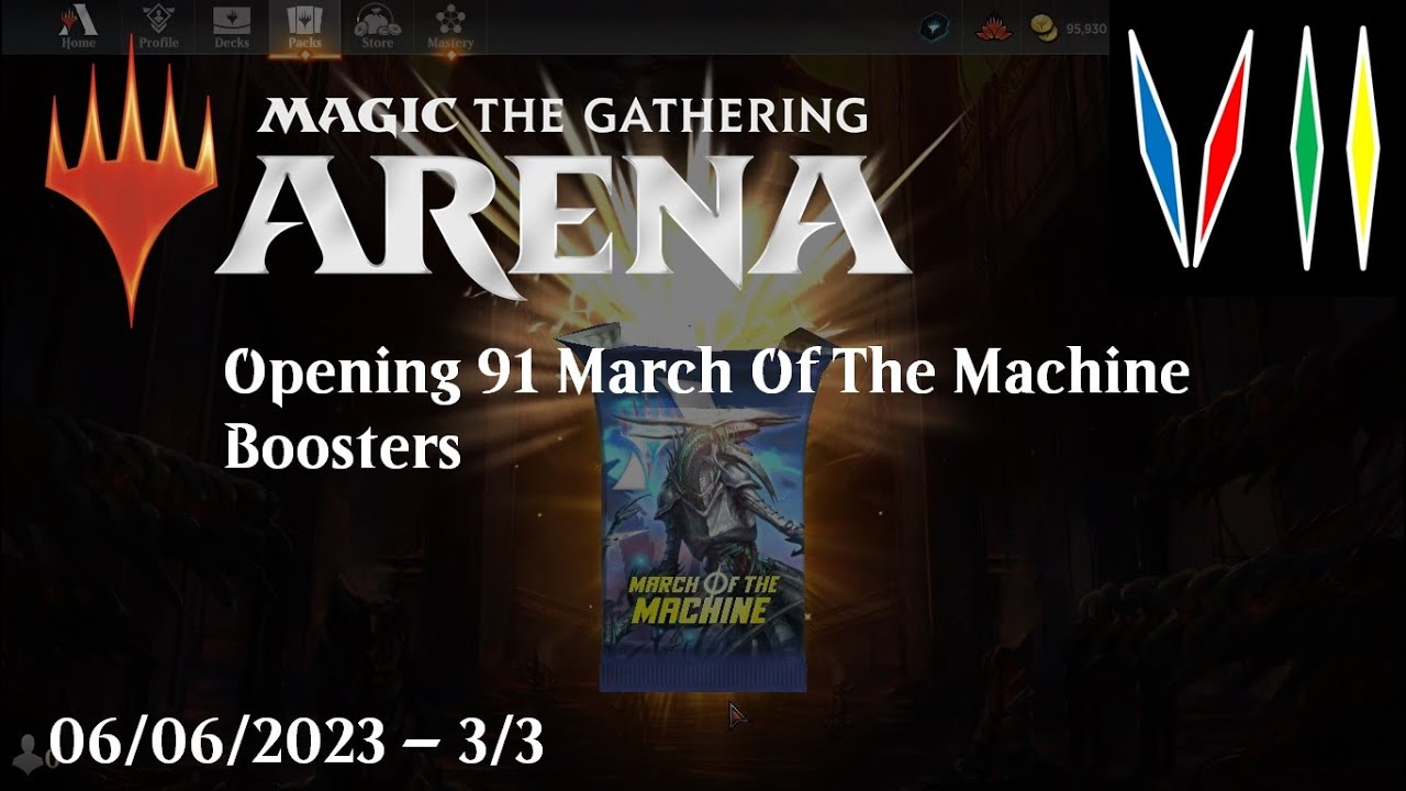 MTG Arena - Opening 91 March Of The Machine Boosters (06/06/2023 - 3/3 ...