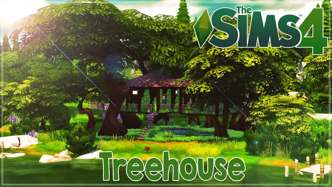 The Sims 4 | House Building - Treehouse (6x6 Building Challenge) - YouTube