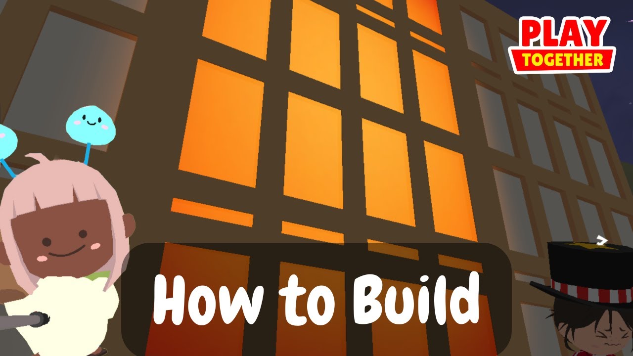 How to build the orange glow light on partition | PLAY TOGETHER GAME ...