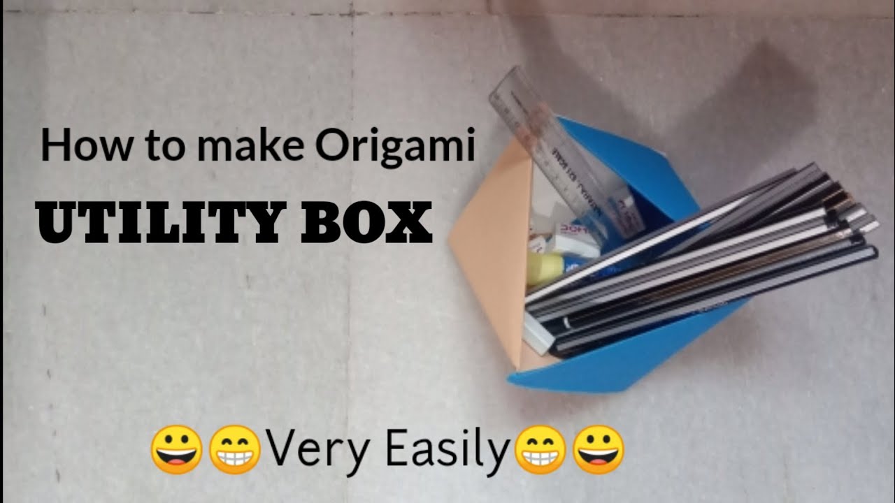 Origami Utility Box Ideas: Creative and Functional Papercraft Solutions ...