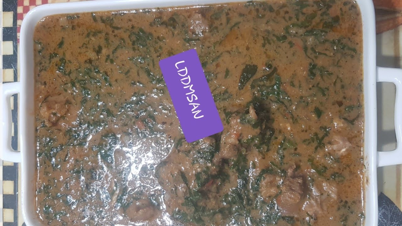 Kelen kelen in peanut soup with white rice/Kelen kelen dans la sauce d ...