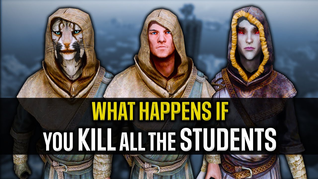Skyrim ٠ What Happens If You Kill All The Students Of The College ...