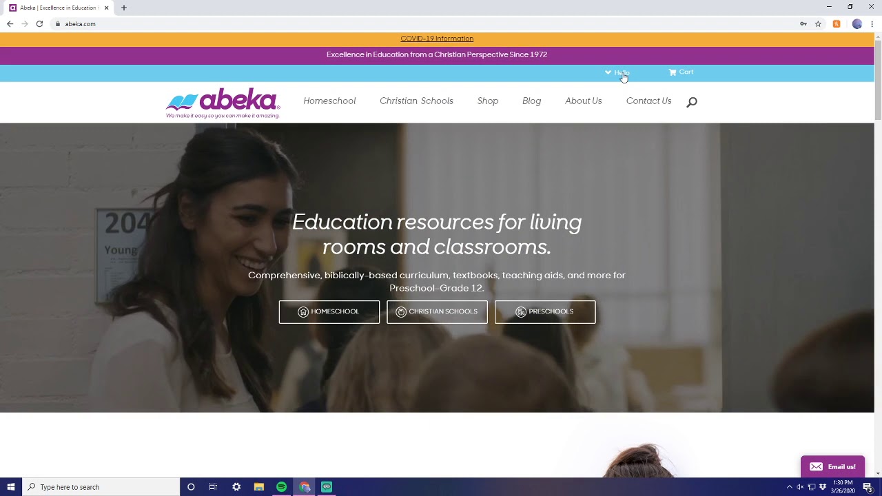 How to access Abeka Online Videos - YouTube