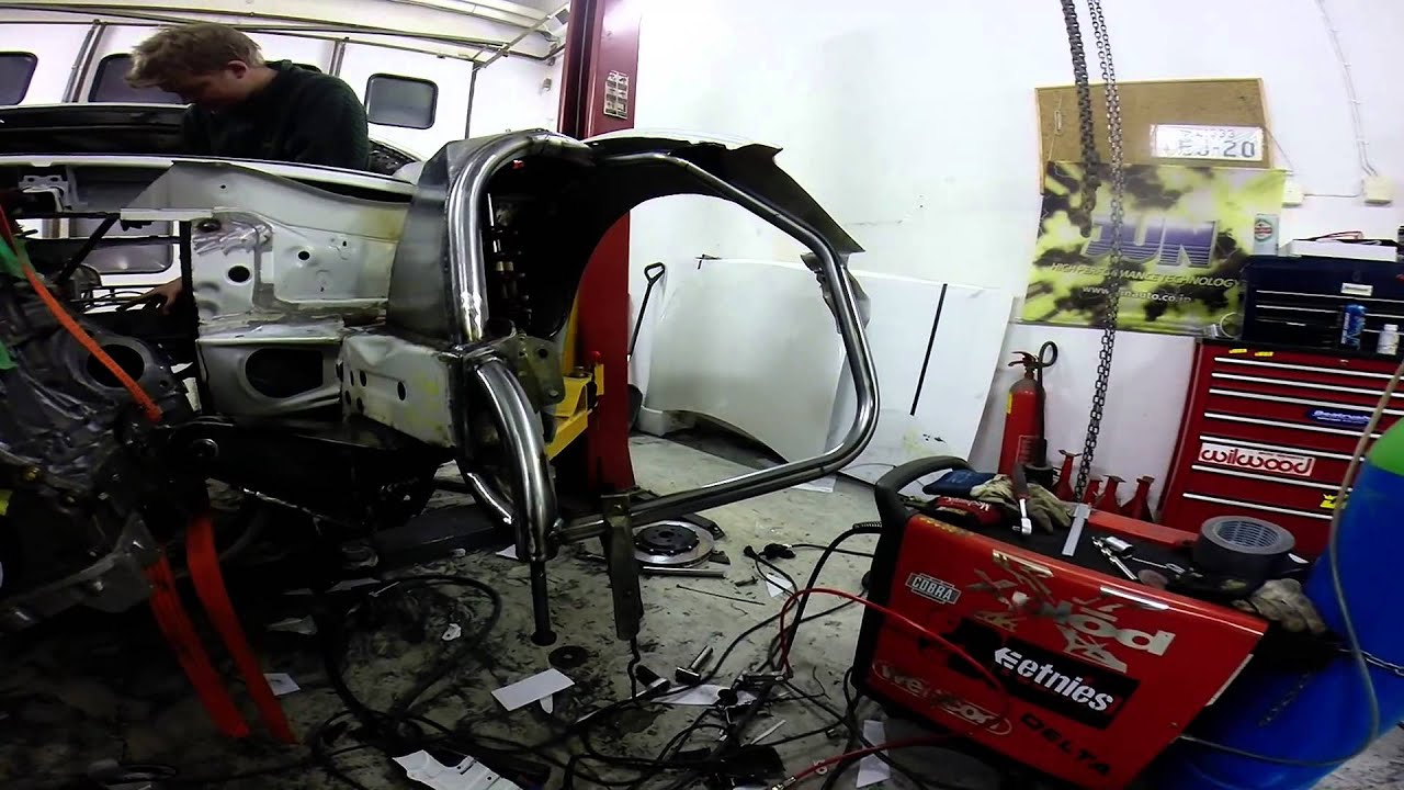Team Yellow Time Attack BRZ Build 1 GoPro - YouTube