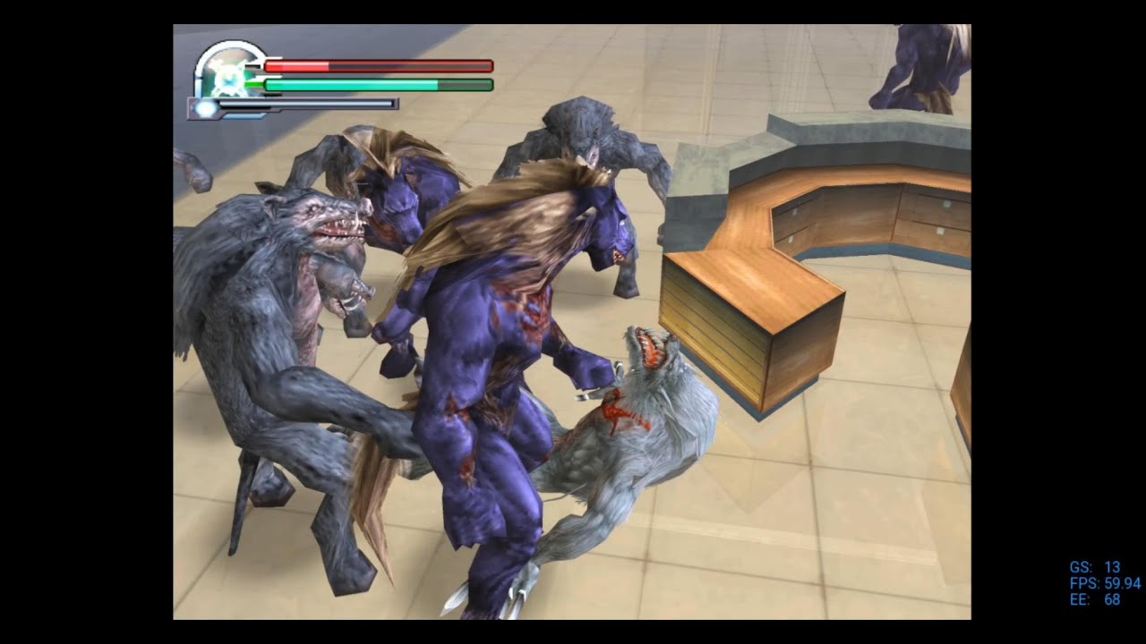 Project Altered Beast Werewolf kemoryona ケモリョナ 2(hidden animation ...
