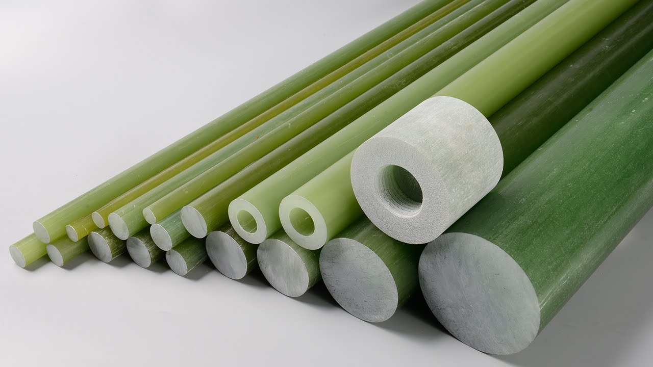 [19] Extrusion process of epoxy glass rod, fiberglass rod - YouTube