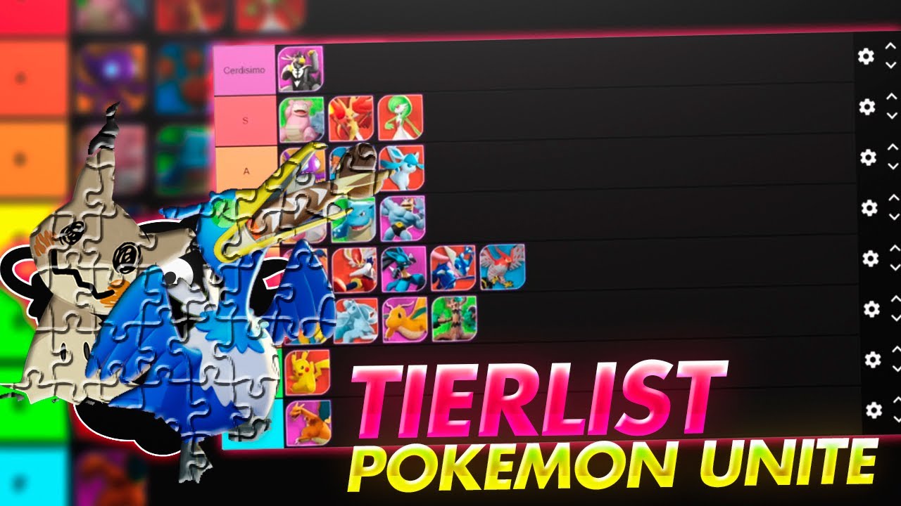 Tierlist Pokémon UNITE | Meta de Junio 🔥 - YouTube