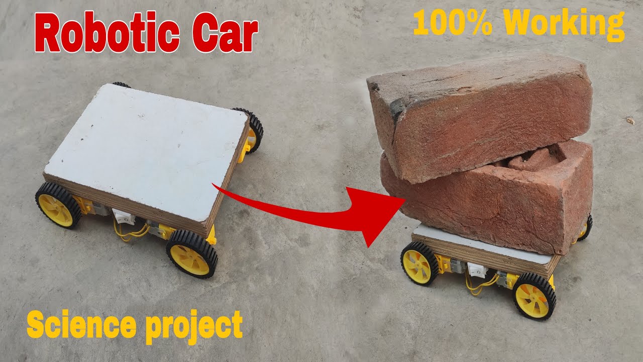 How To Make Robot Car Without Arduino | Science Exhibition Project For ...