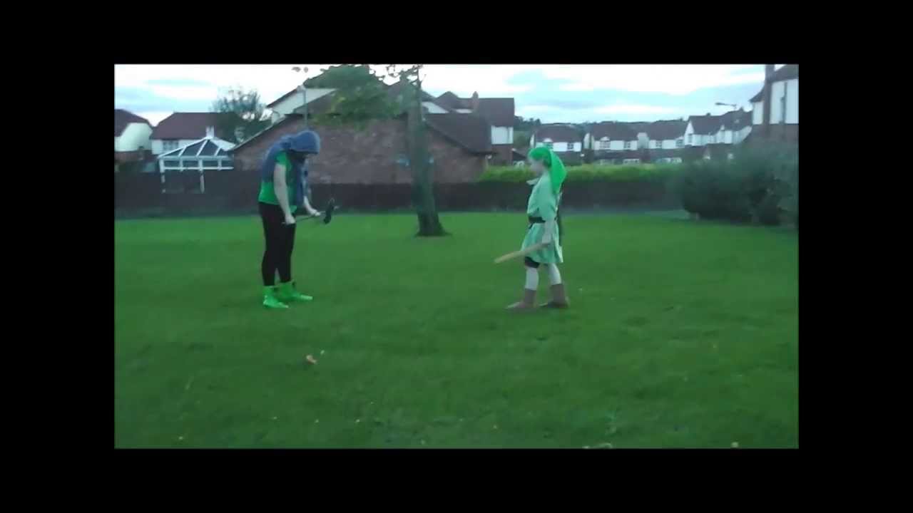 Legend of Zelda real life part 2 - YouTube