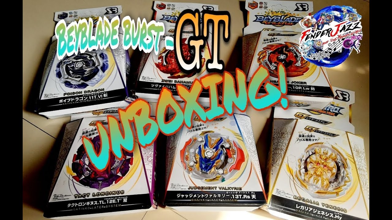 UNBOXING TACT LONGINUS, JUDGEMENT VALKYRIE,REGALIA GENESIS,POISON ...