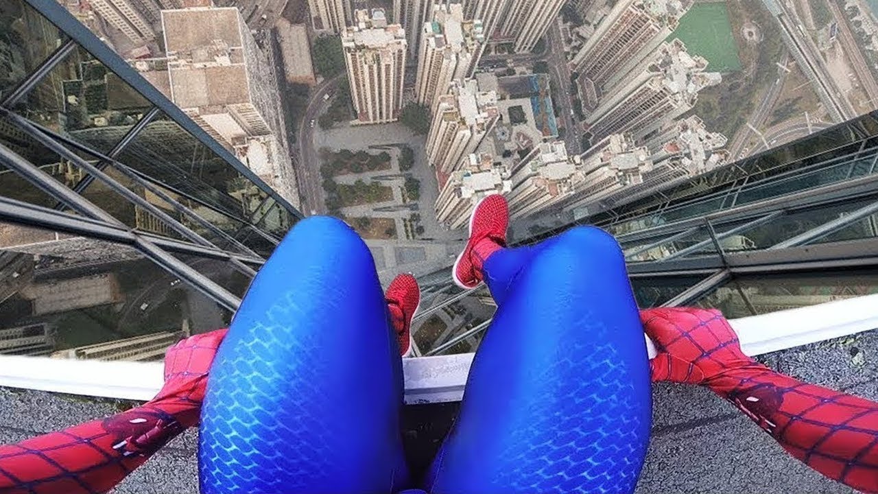 Top 5 Spiderman Parkour POV / Spider man in Real Life - YouTube