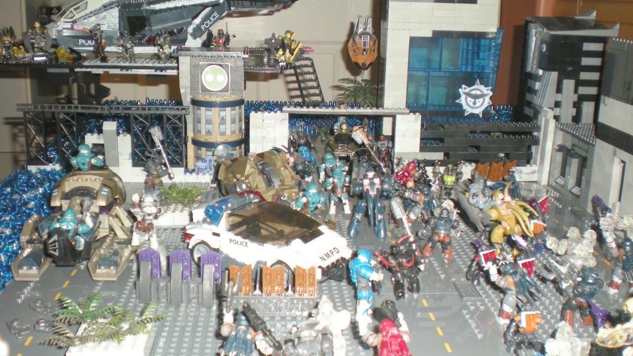 Halo Mega Bloks Battle for New Mombasa MOC - YouTube