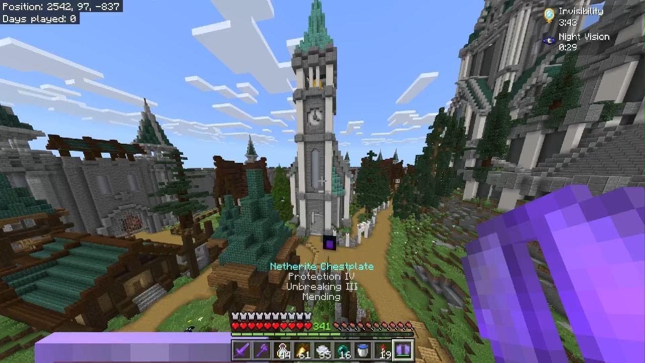 Playing Minecraft unstable smp - YouTube