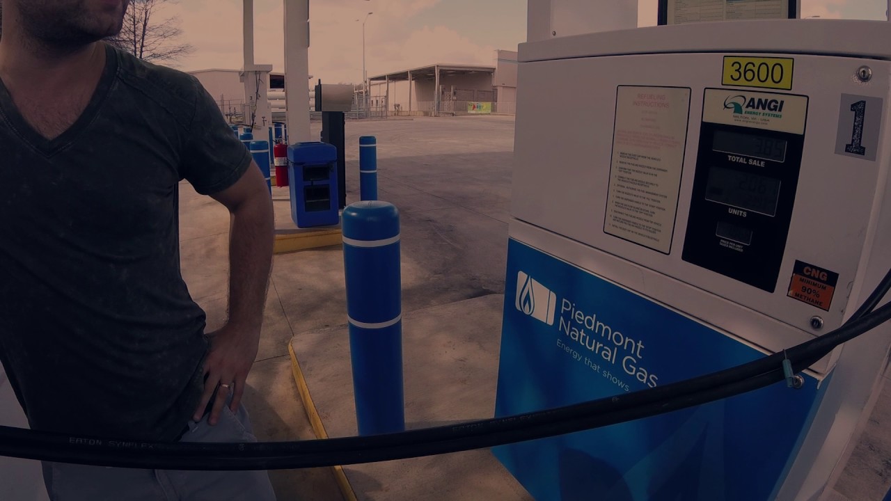 HOW TO FUEL a Compressed Natural Gas Vehicle (CNG Vehicle) - YouTube