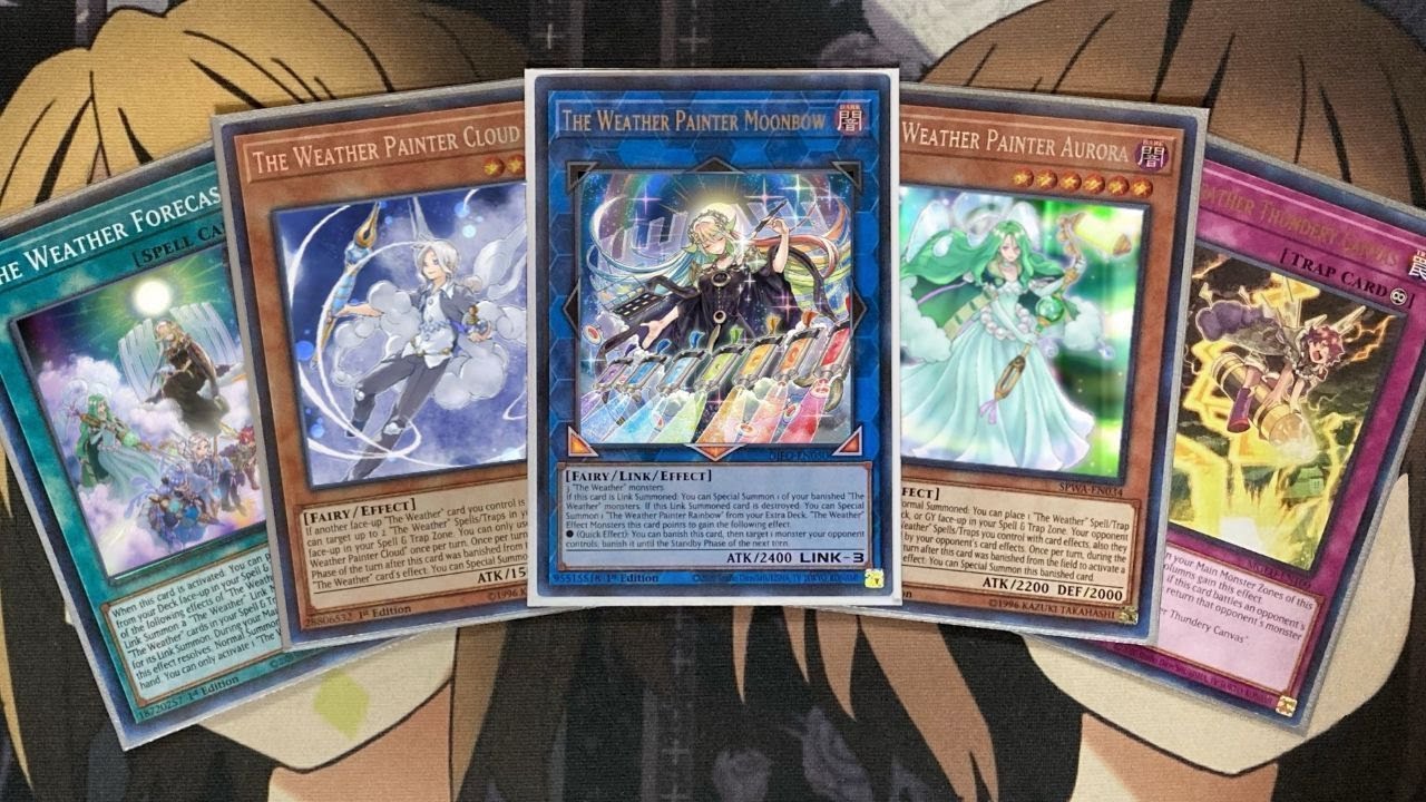 My Weather Painter Yugioh Deck Profile for Post Dimension Force - YouTube