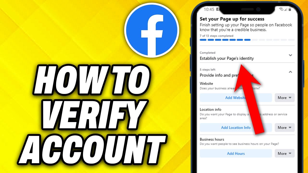 How To Verify Facebook Account | Verify Facebook Account Blue Tick (2024) - YouTube