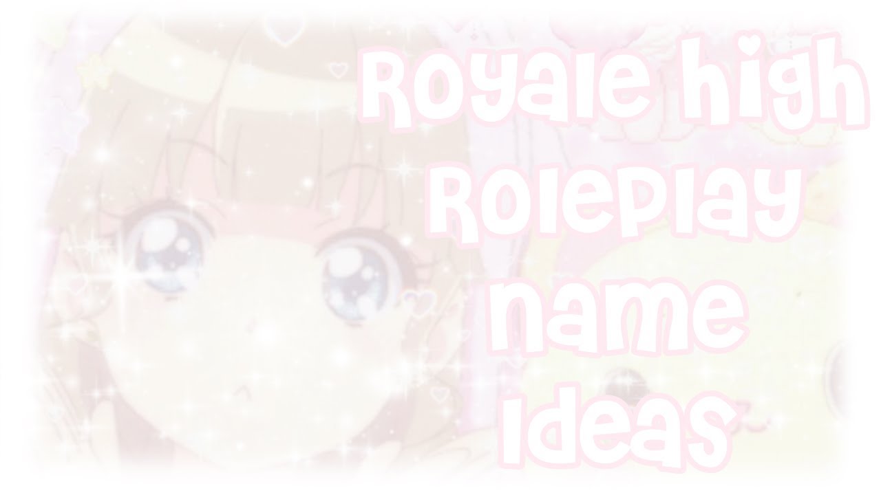 cute roleplay name ideas !! 🌸 pt. 1 💭🐑 - YouTube