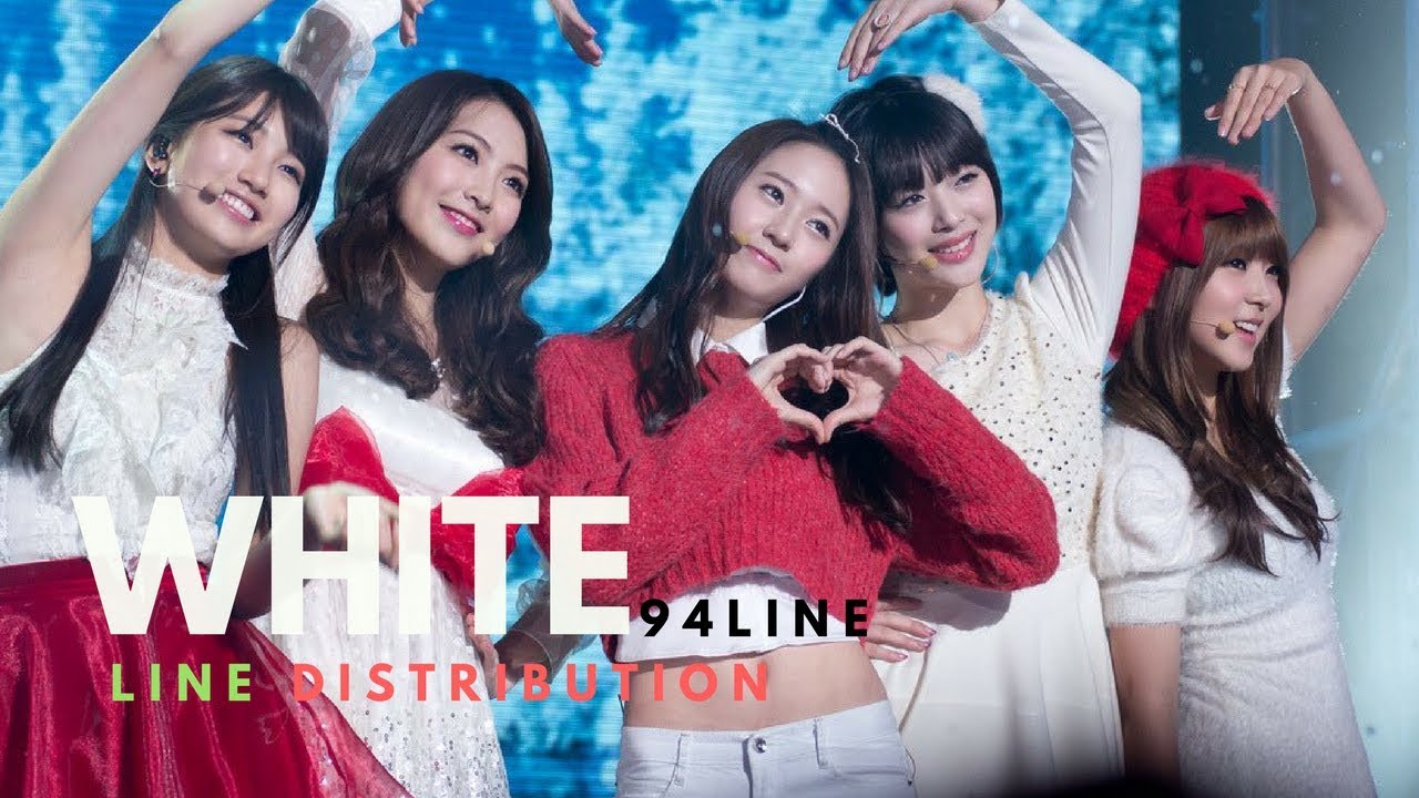 94 LINE (SOHYUN, SULLI, KRYSTAL, SUZY, JIYOUNG) - WHITE|| Line ...