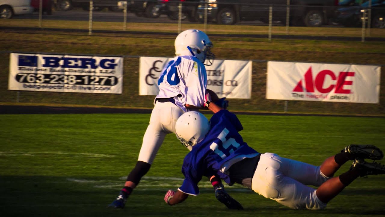 7th grade football STMA - YouTube