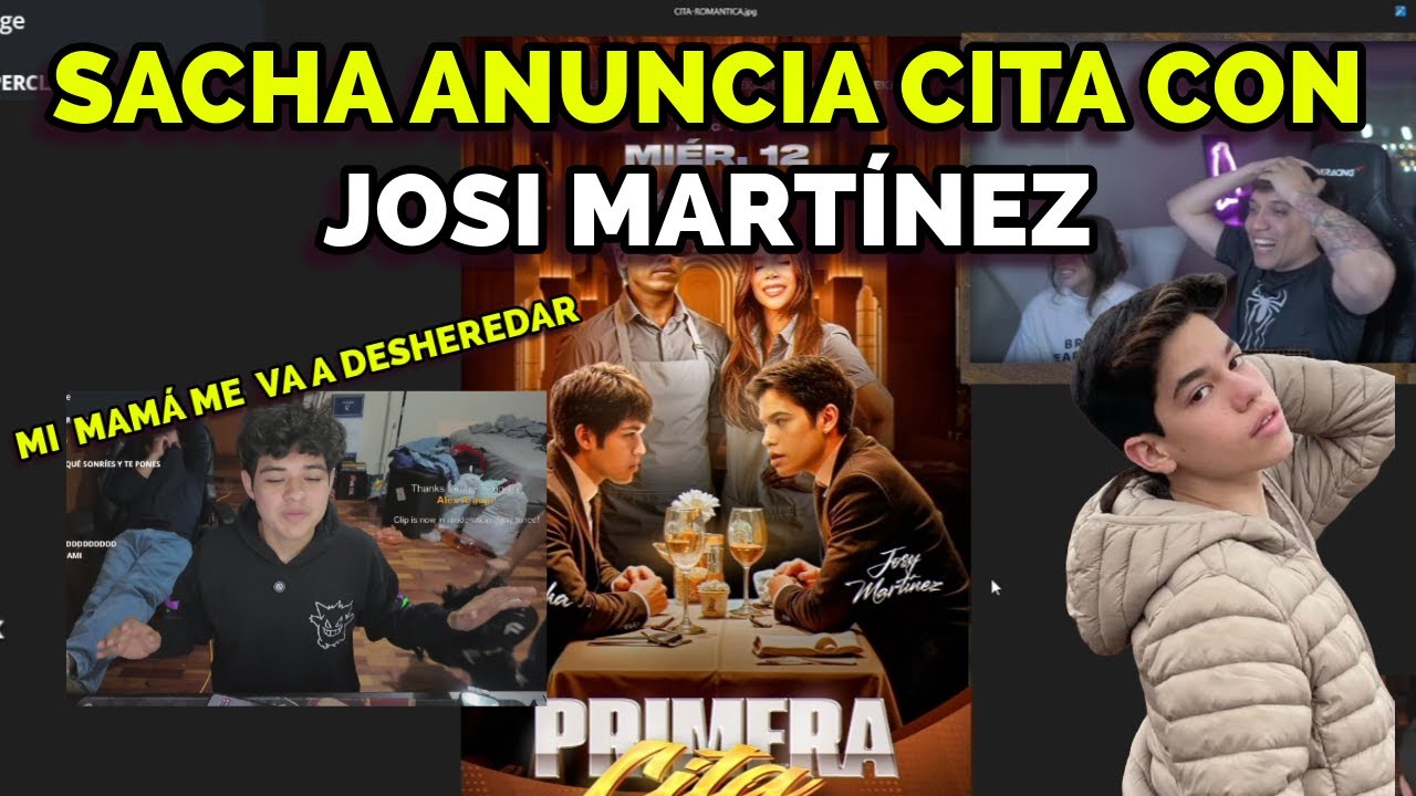 🔥 ¡SE CONFIRMA! SACHA ANUNCIA CITA CON JOSI MARTÍNEZ, "TODO POR EL SHOW ...