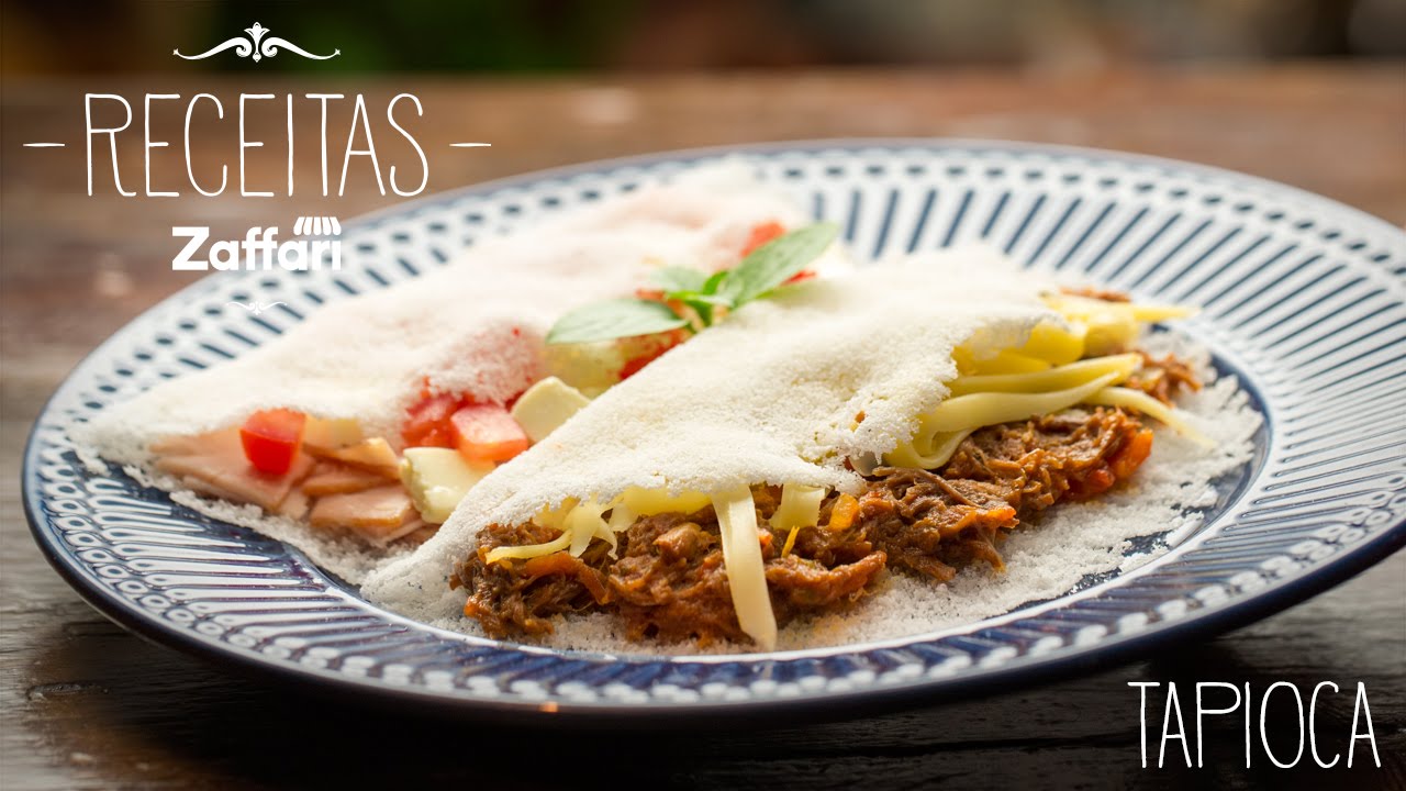 Tapioca recheada - Receitas Zaffari - YouTube