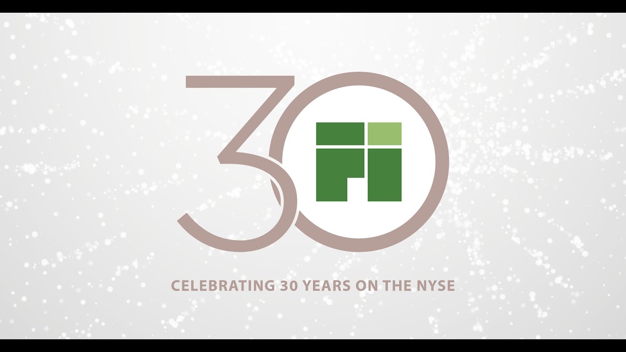 First Industrial Realty Trust | Celebrating 30 Years on the NYSE - YouTube