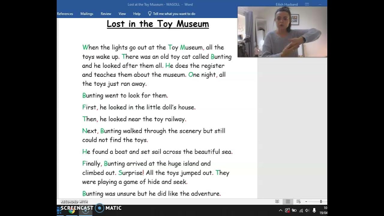 Lost In The Toy Museum English Lesson - YouTube