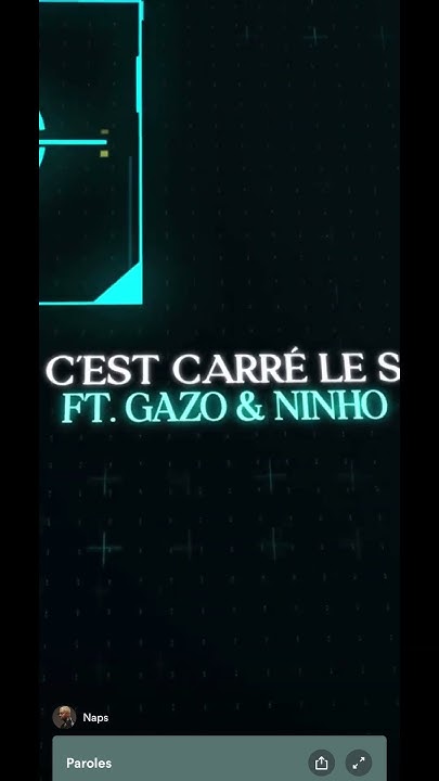 Naps Ft Ninho Gazo Cest Carré Le S Youtube