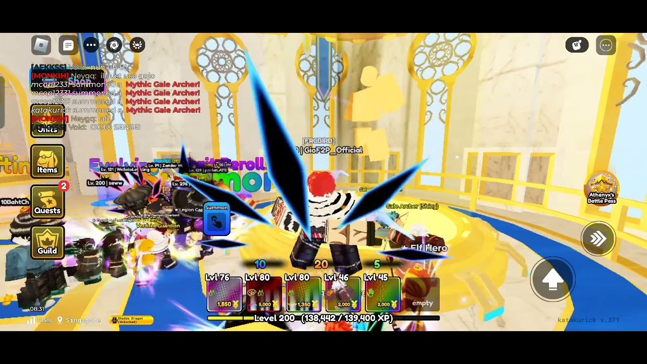 Getting Secret Poseidon! PITY. In Anime Defenders - YouTube